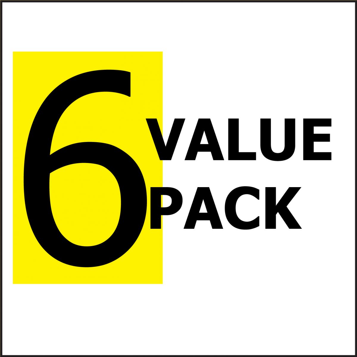 6 Value Package (STARTER PACKAGE) | Yard Greetings Lawn Signs | Happy ...