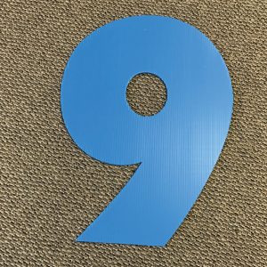 number-9-blue-yard-greeting-card-sign-happy-birthday-over-the-hill ...